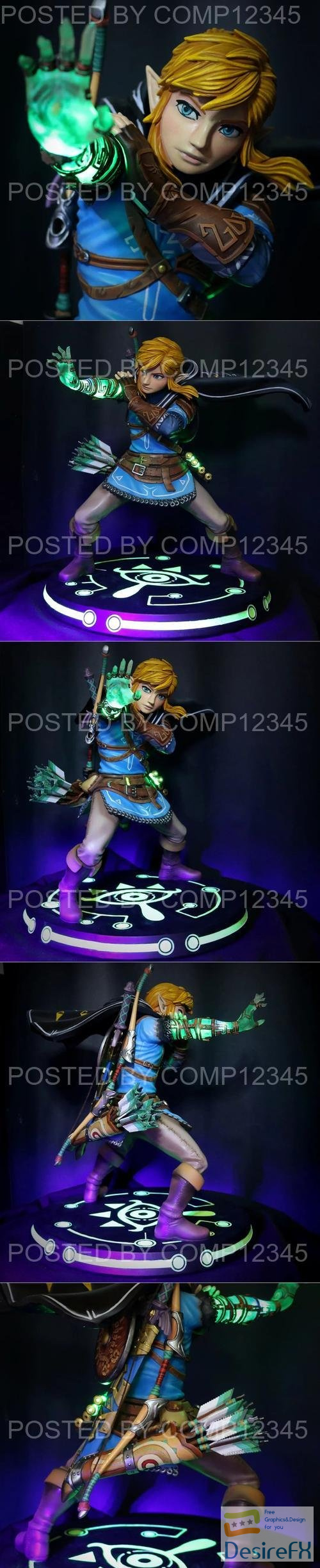 Download Link - Zelda Tears of The Kingdom 3D Print - DesireFX.COM