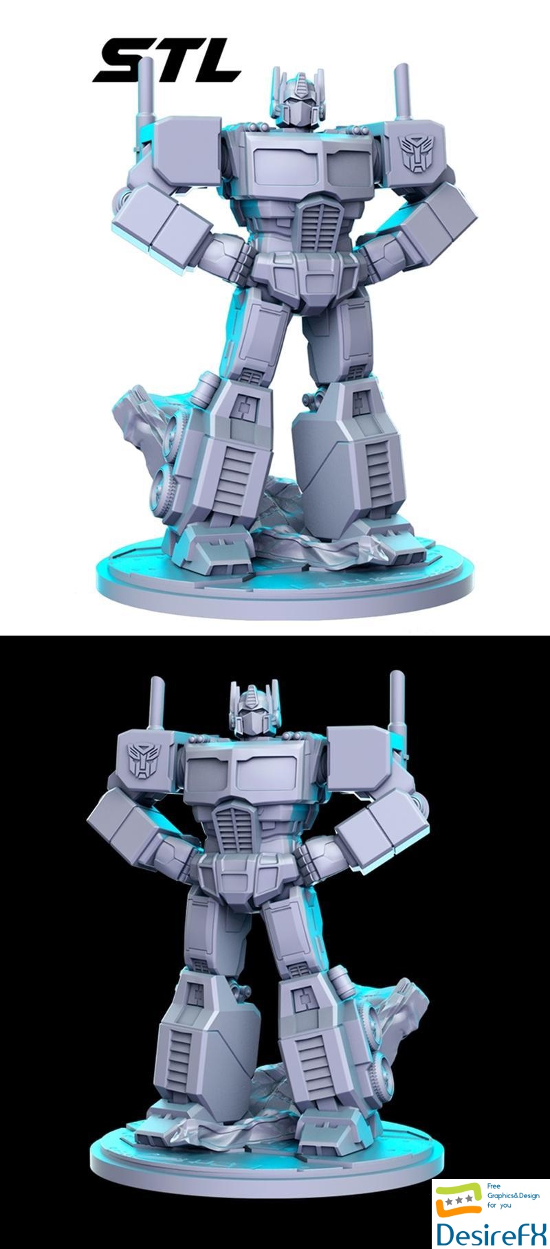 Download Optimus Prime 3D Print - DesireFX.COM