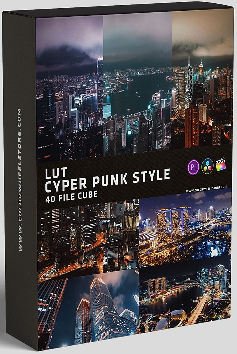 Download ColorWheel Store - Lut Cyper Punk Style - DesireFX.COM
