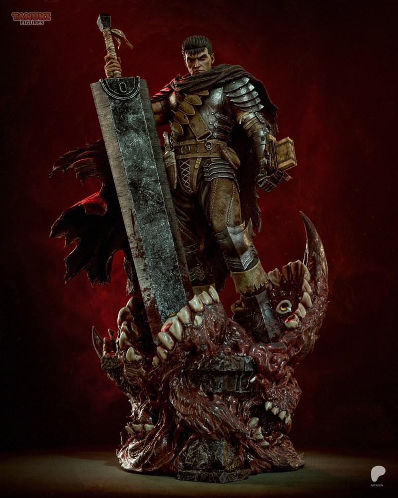 Download Tanuki Figures - Guts - Bersek 3D Print - DesireFX.COM
