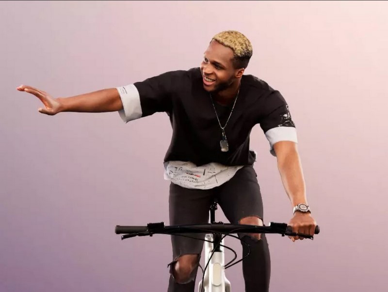 Download Cycling Black Man low-poly 3d model - DesireFX.COM