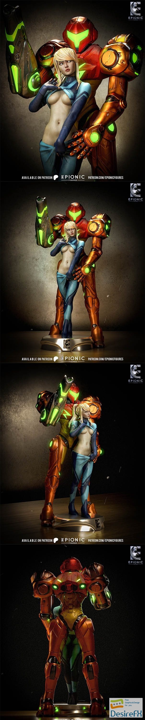 Download Epionic Figures – Galacta – 3D Print - DesireFX.COM