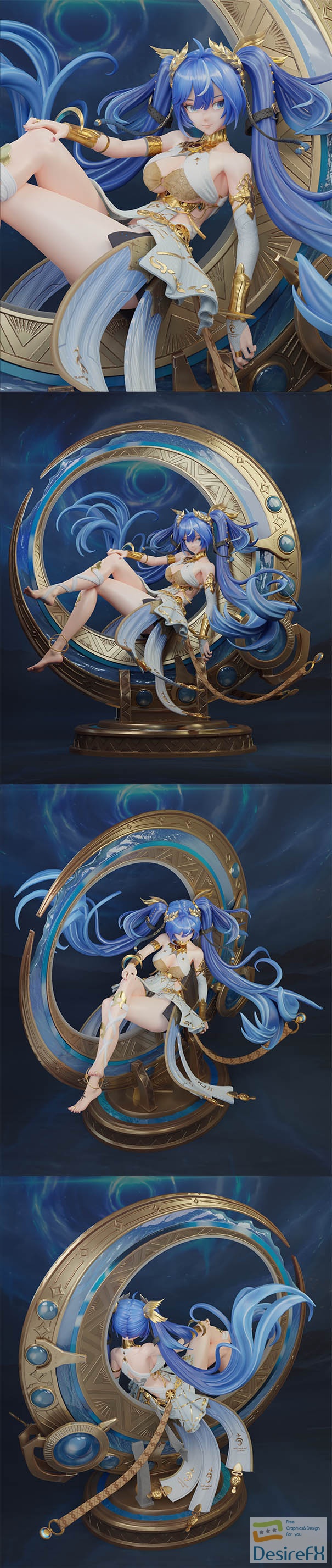 Download Rubim – Wuthering Waves Luno – 3D Print - DesireFX.COM