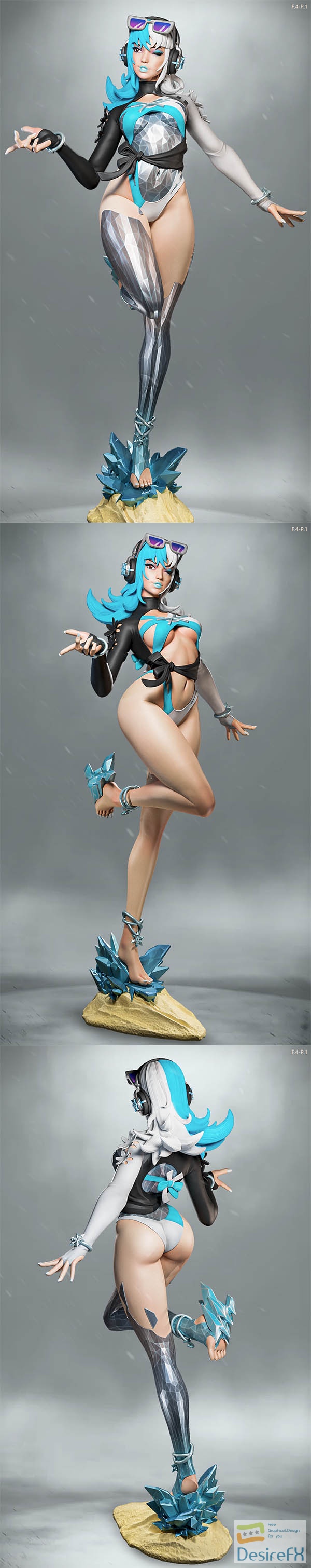 Download E.S Monster – Luna Snow Summer – 3D Print - DesireFX.COM